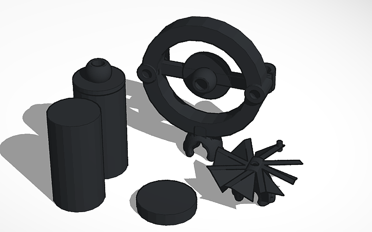 3D design Automatically Rotating Windage Gauge Housing | Tinkercad