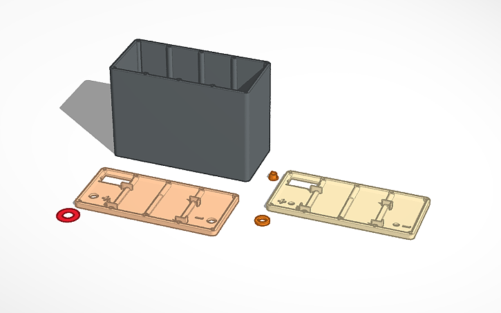 3D design 12V battery box v11 | Tinkercad