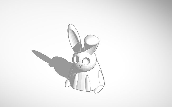 3D design Rabbit - Tinkercad