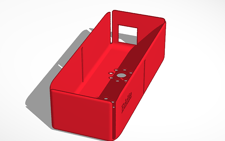 3D design Battery Holder - Tinkercad