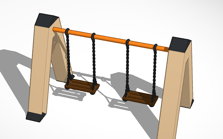 3D design swing - Tinkercad