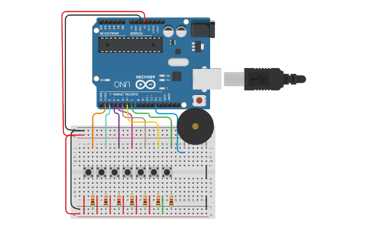 Circuit design Practico 3 ejercicio 2 | Tinkercad