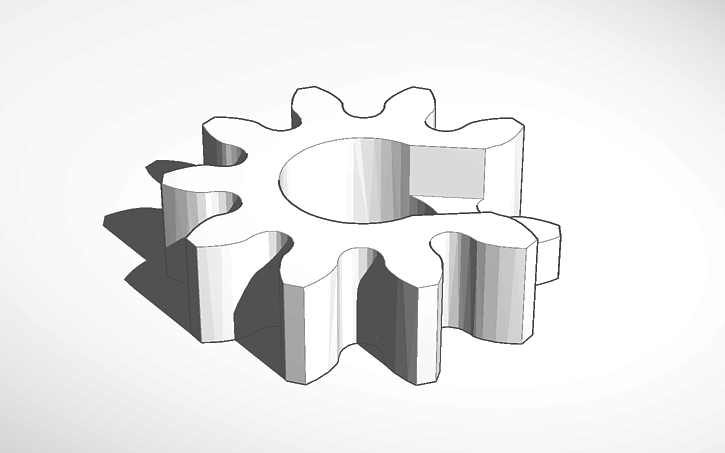 3D design EBAmk2_016_claw_gear_drive(HS-645MG) | Tinkercad