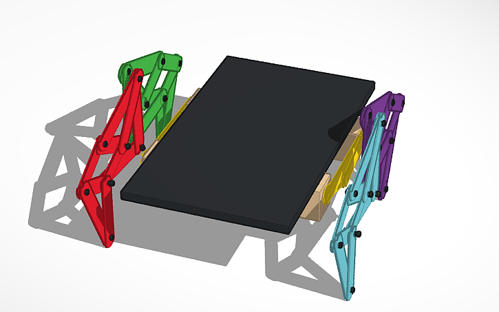 3D design Theo jansen insecto - Tinkercad