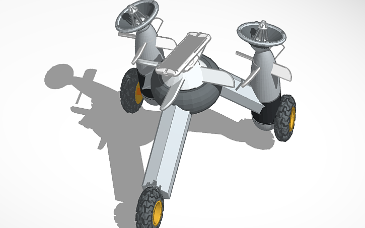 3D design 2021 Venus Rover UPGRADED | Tinkercad