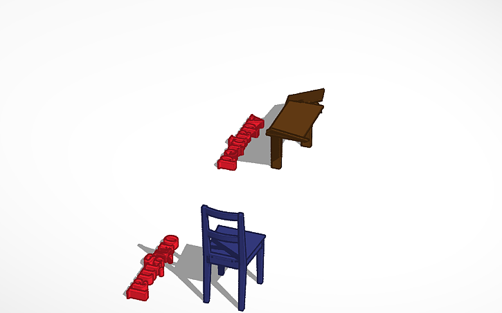 3D design chair design | Tinkercad