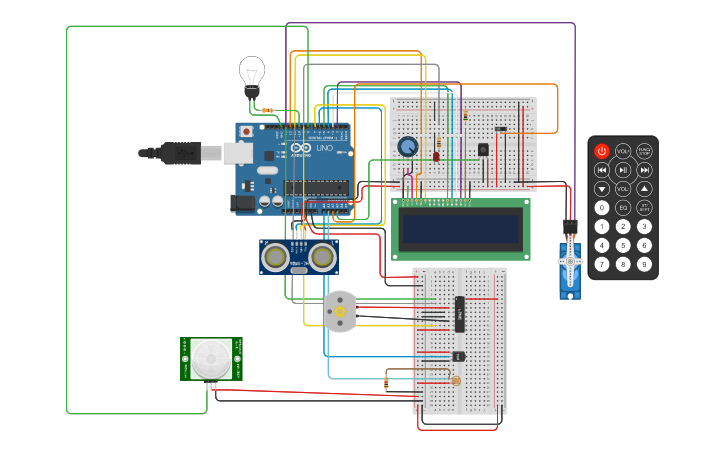 Circuit design Final Project | Tinkercad