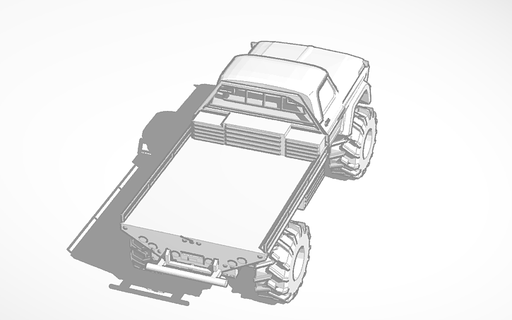 3D design ford truck - Tinkercad