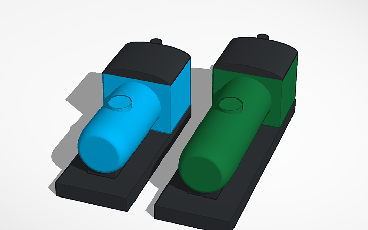 3D design TWR Fireless Locomotive - Tinkercad
