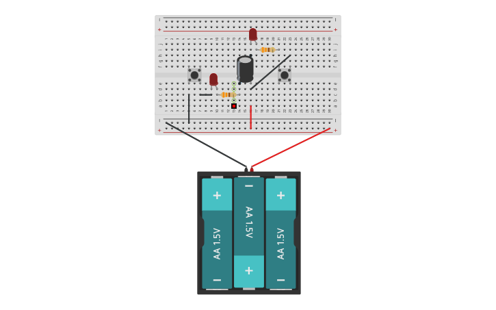 Circuit design Condensador 1 - Tinkercad