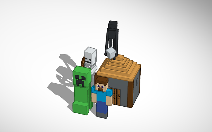 3D design minecraft - Tinkercad
