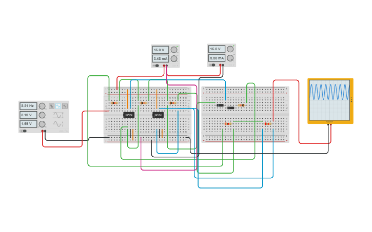 Circuit design Simulation_1 - Tinkercad