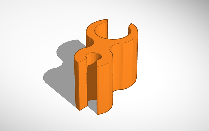 3D design clip - Tinkercad