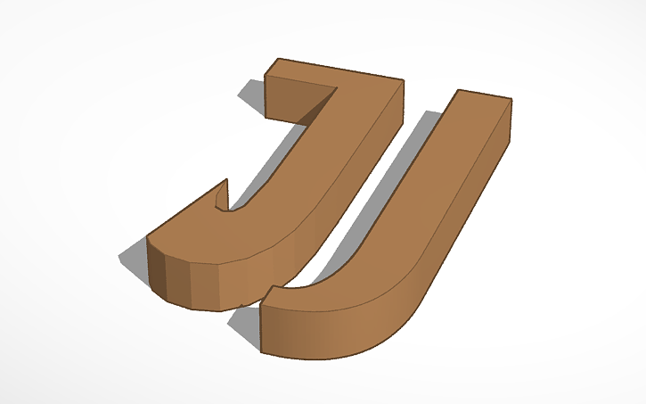 3D design simbolo juventus | Tinkercad