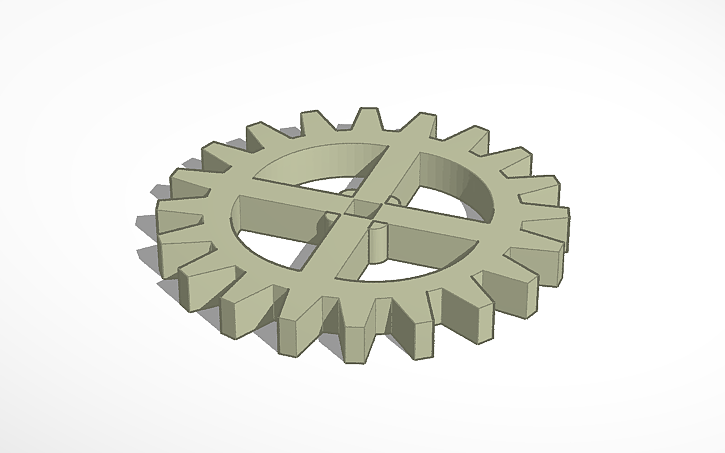 3d Design Main Gear Tinkercad