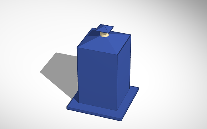 3D design TARDIS | Tinkercad