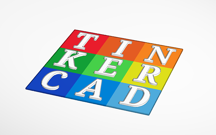 3D design Tinkercad Logo - Tinkercad