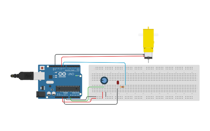 Circuit design Arduino_Potenciador_Código - Tinkercad