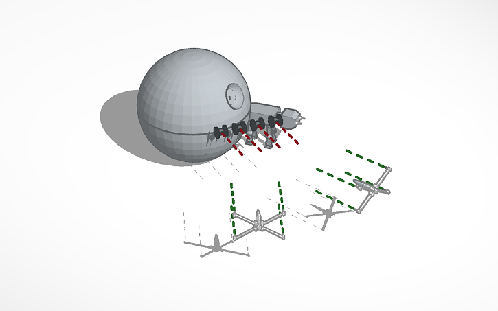 3d Design Star Wars Tinkercad 5773