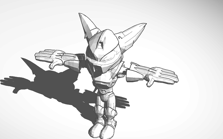 3D design Ratchet and Clank Up Your Arsenal Infernox armor - Tinkercad