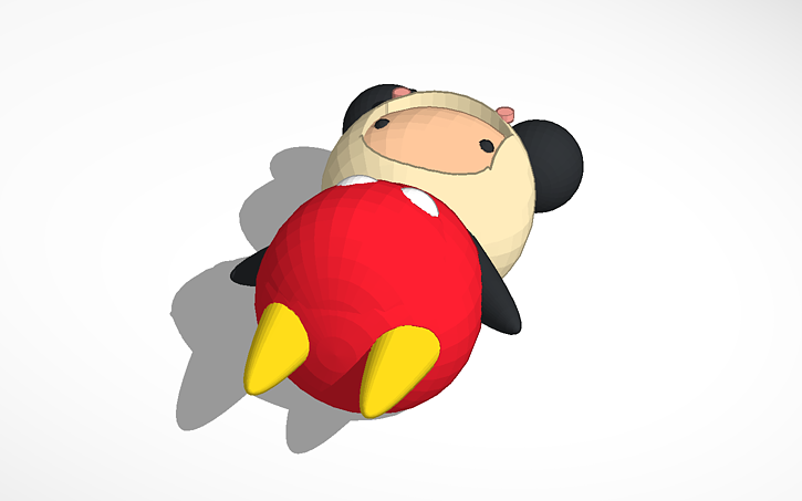 3D design Mickey Mouse Chibi for Contest | Tinkercad