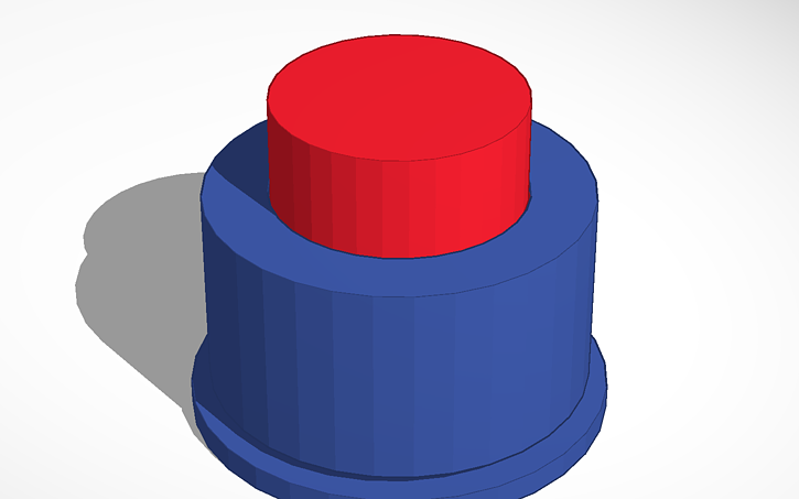 3D design Button - Tinkercad