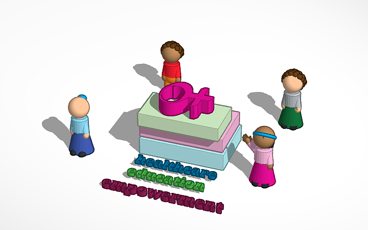 3D design gender inequality - Tinkercad
