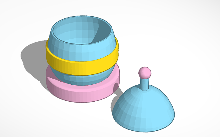 3D design Easter Egg Container (Free) | Tinkercad