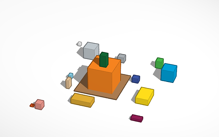 3D design Blocks - Tinkercad