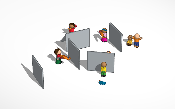 3D design paintball fight | Tinkercad