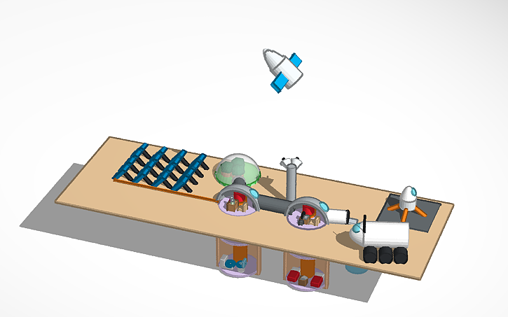 3D design Botanic - Tinkercad