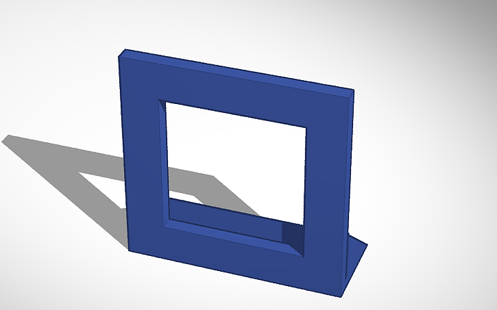 3d Design Picture Frame Tinkercad