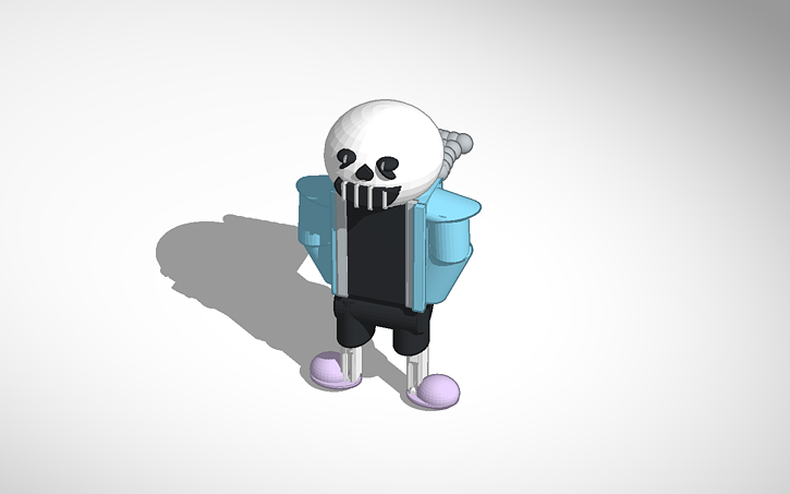 3D design Sans - Tinkercad