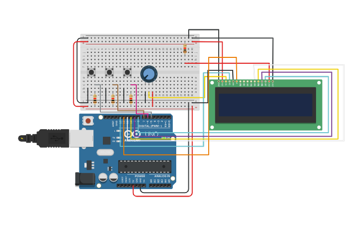 Circuit design DESAFIO 2 - Tinkercad