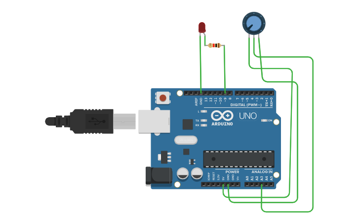 Circuit Design Activity 7 Tinkercad