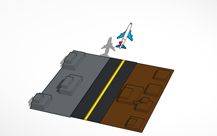 3D design Airbus - Tinkercad