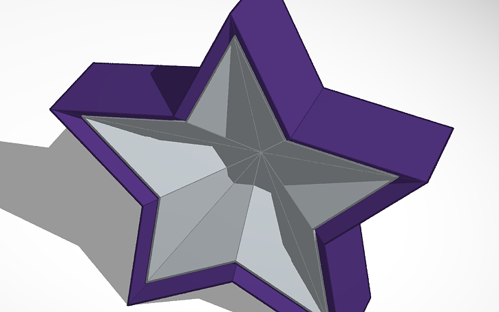 3D design Star | Tinkercad