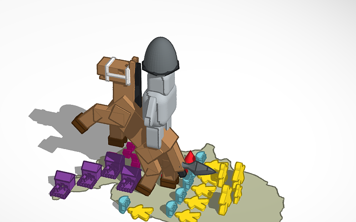 3D design Us History Andrew Jackson - Tinkercad