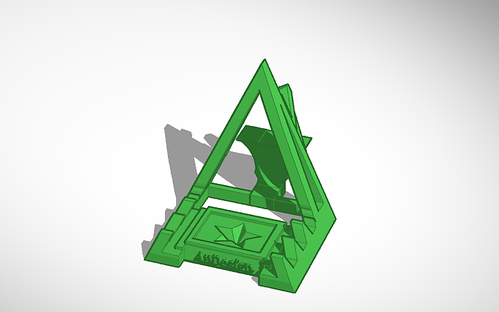 3D design stand au v3 | Tinkercad