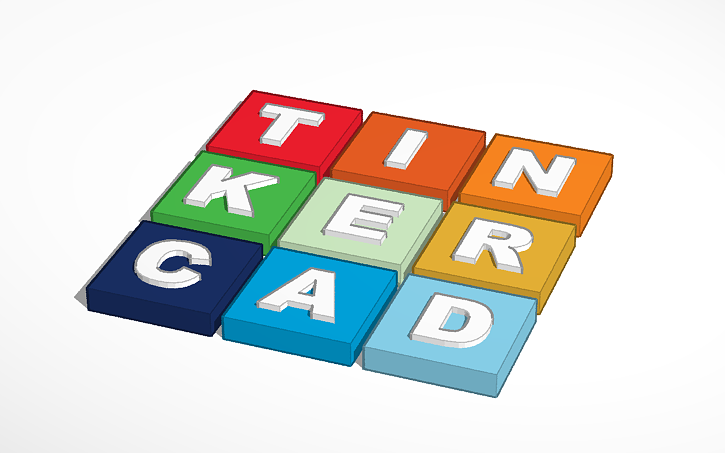 3D design Tinkercad Logo - Tinkercad