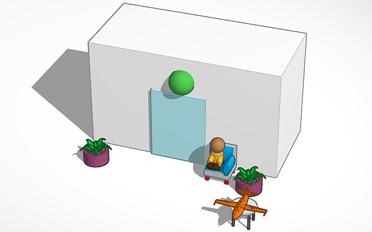 3D design shoping centrer - Tinkercad