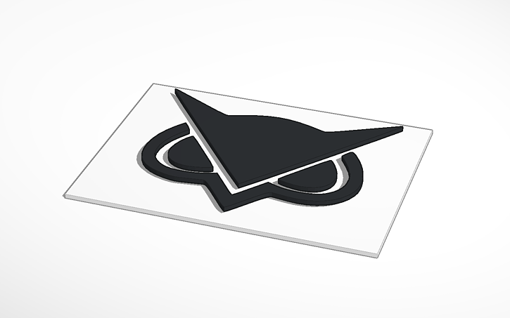 3D design Vanoss Logo | Tinkercad