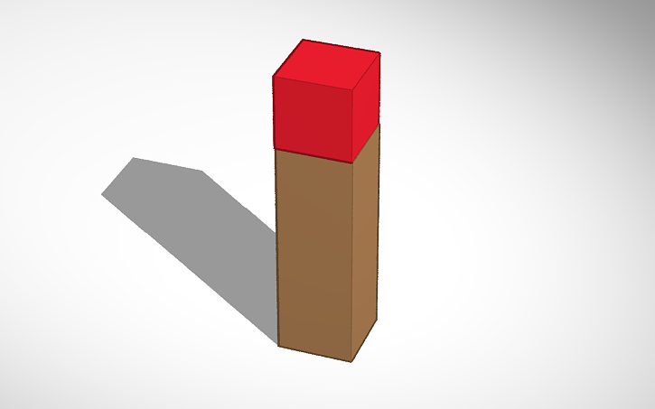 3D design torch - Tinkercad