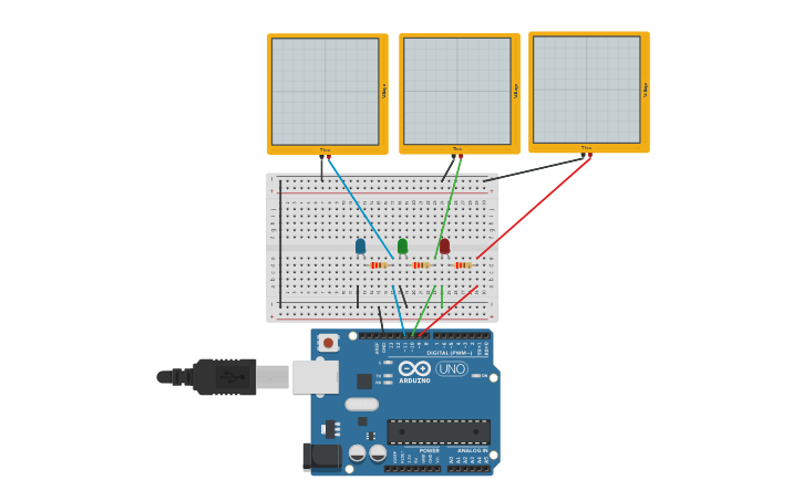 Circuit design Sinusoidal-PWM-3-phase-output - Tinkercad Circuit design Sinusoidal-PWM-3-phase-output - Tinkercad
