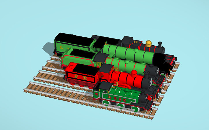 3D design (REDO) Full Origin Set - Tinkercad