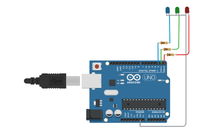 Circuit design Lab 1:Introduction to Arduino - Tinkercad