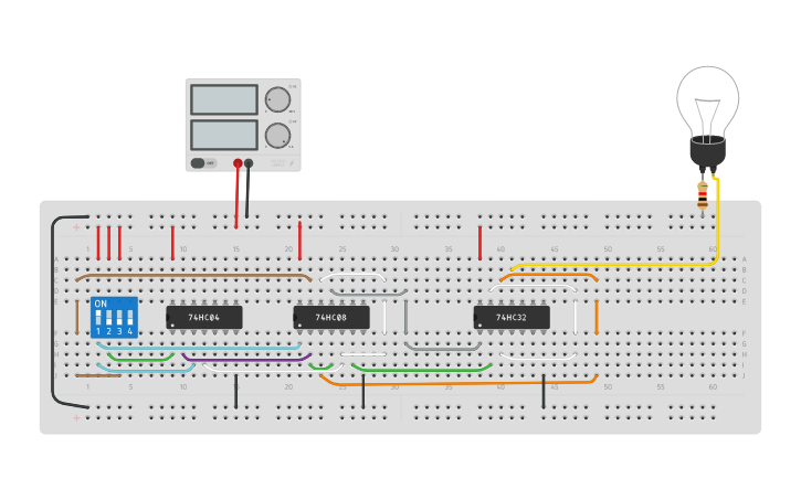 Circuit design circuit 3 | Tinkercad