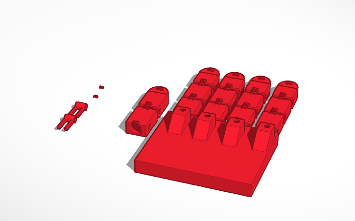 3D design Prosthetic hand - Tinkercad