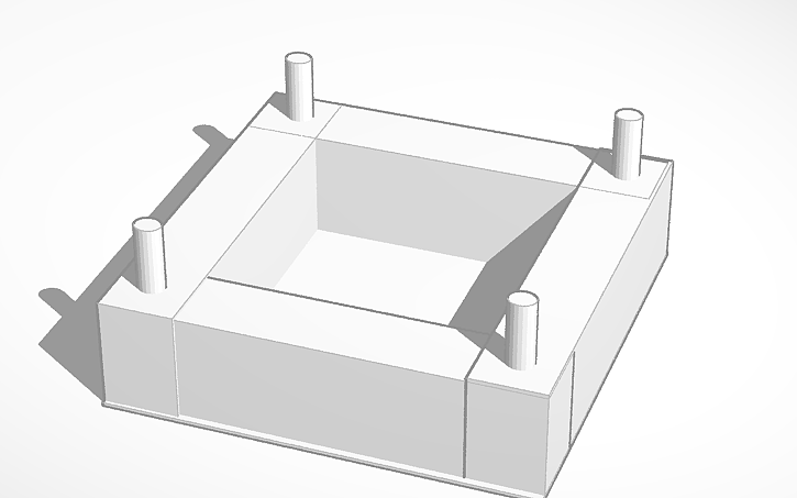 3d Design Stackable Storage Boxes Tinkercad