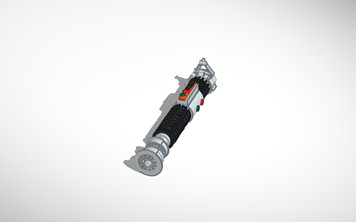 3D design Eli's lightsaber - Tinkercad